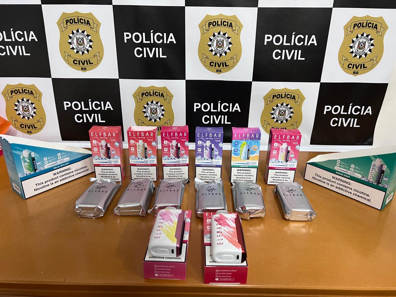 Em Barbosa, Polícia Civil faz nova apreensão de cigarros eletrônicos ...